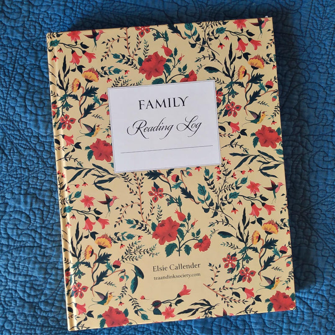 Family Read-aloud Journal - Book Journal - Reading Log Journal - Book ...