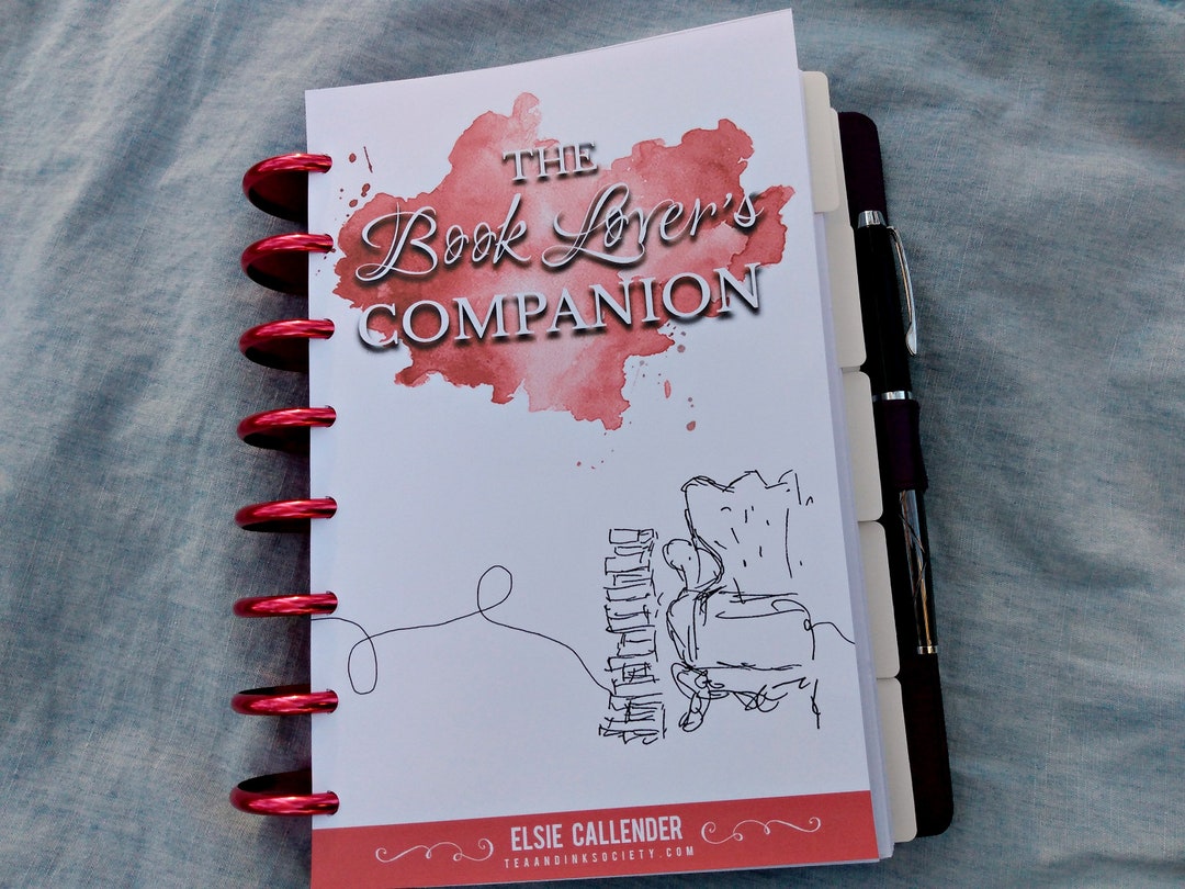 Printable Book Journal - Book Lover's Companion - Reading Log for ...