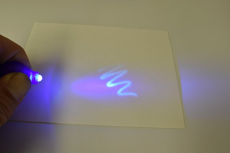 Directglow UV Blacklight Invisible Blue Ink Ultraviolet - Etsy