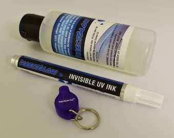 Uv Invisible Ink Pen - Etsy