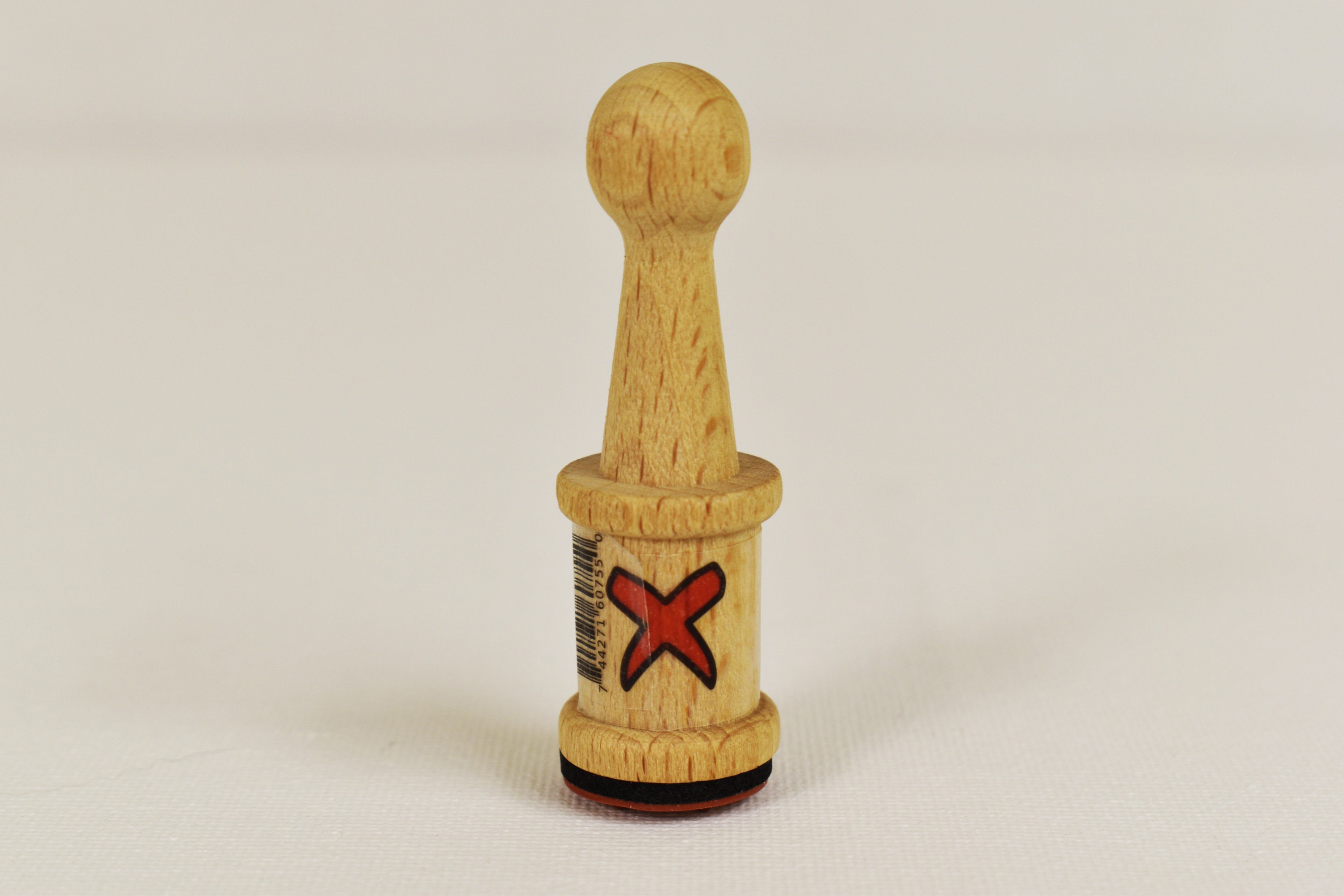 Wood Rubber Peg Stamp for Hand Stamping Ink Arts Crafts Security ...