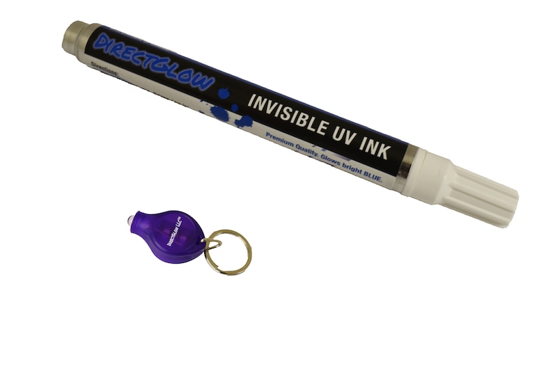 Directglow UV Blacklight Invisible Blue Ink Ultraviolet - Etsy