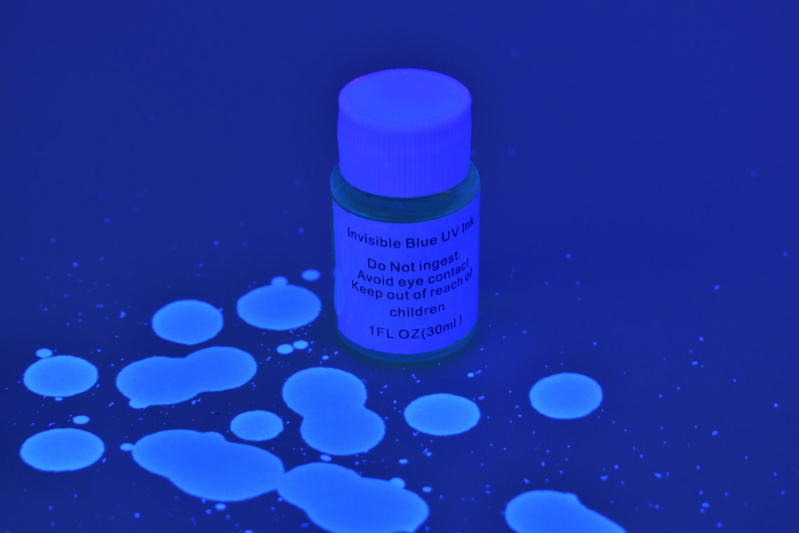 Directglow Invisible UV Blacklight Reactive Ink for Hand - Etsy