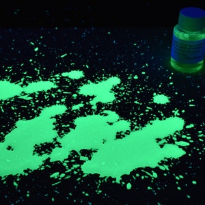 Directglow Invisible UV Blacklight Reactive Ink for Hand Stamping ...