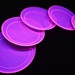 Directglow Neon Blacklight Reactive Hard Plastic 9 Inch Pink Party ...