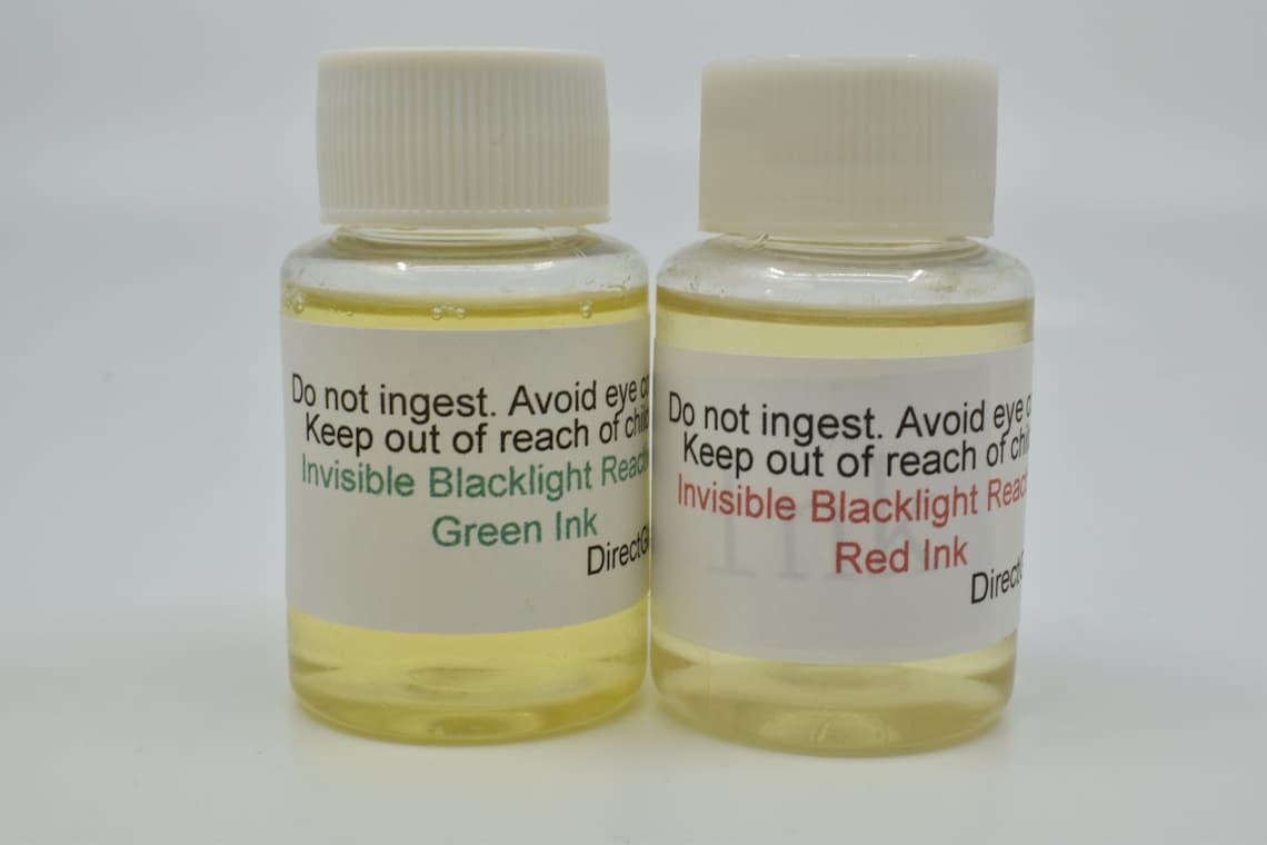 Directglow Invisible UV Blacklight Reactive Ink for Hand | Etsy