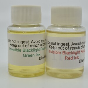 Directglow Invisible UV Blacklight Reactive Ink for Hand | Etsy