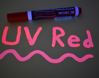 Opticz Blacklight Reactive Invisible Blue Ink All Purpose UV Marker ...