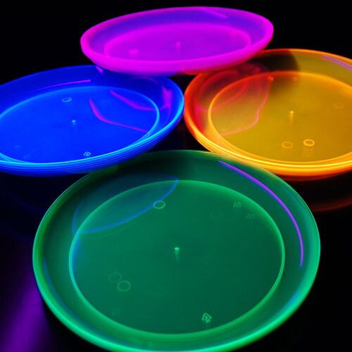 Directglow Neon Blacklight Reactive Hard Plastic Assorted - Etsy