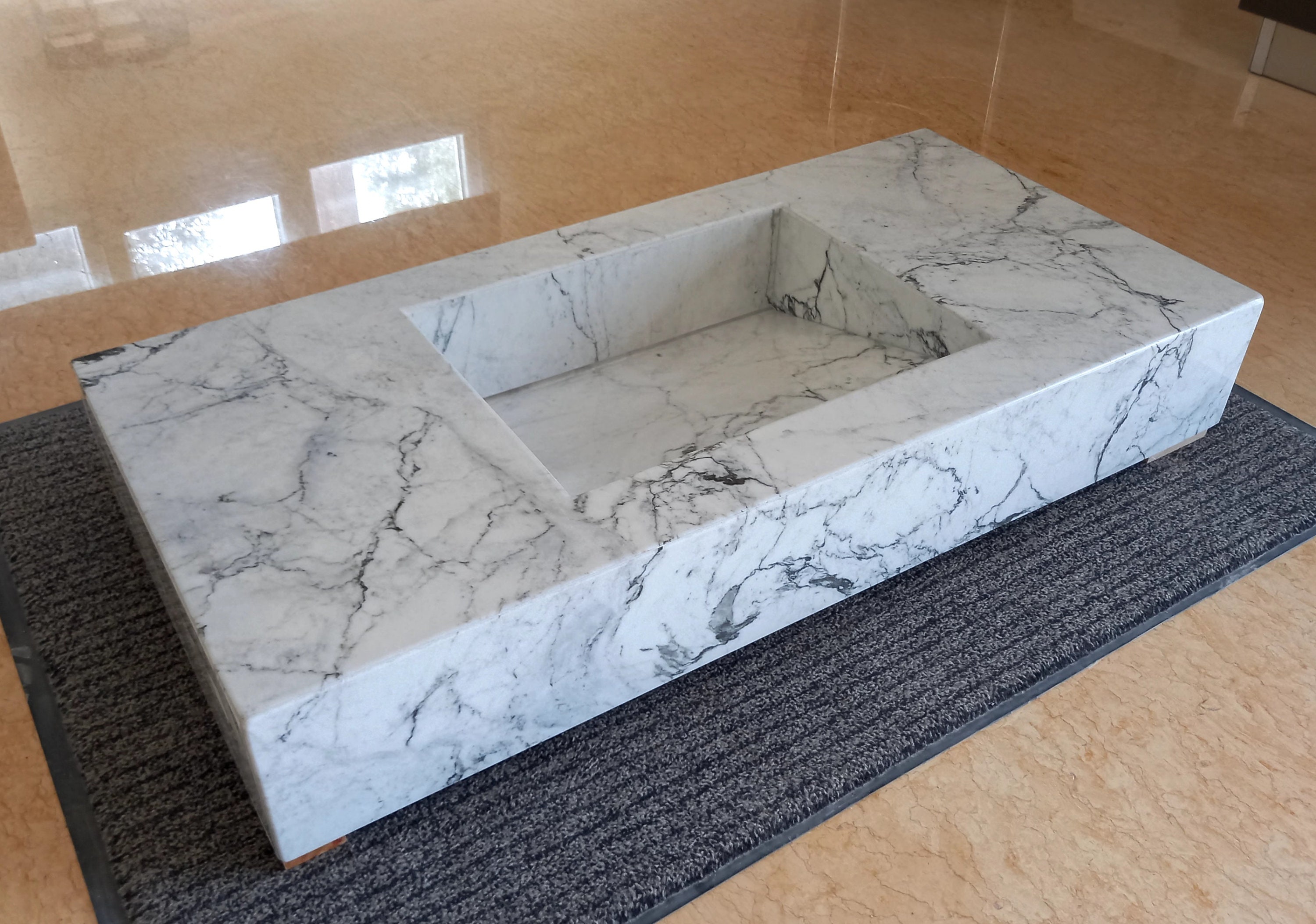 Luxury Marble Countertop With Basin - Etsy