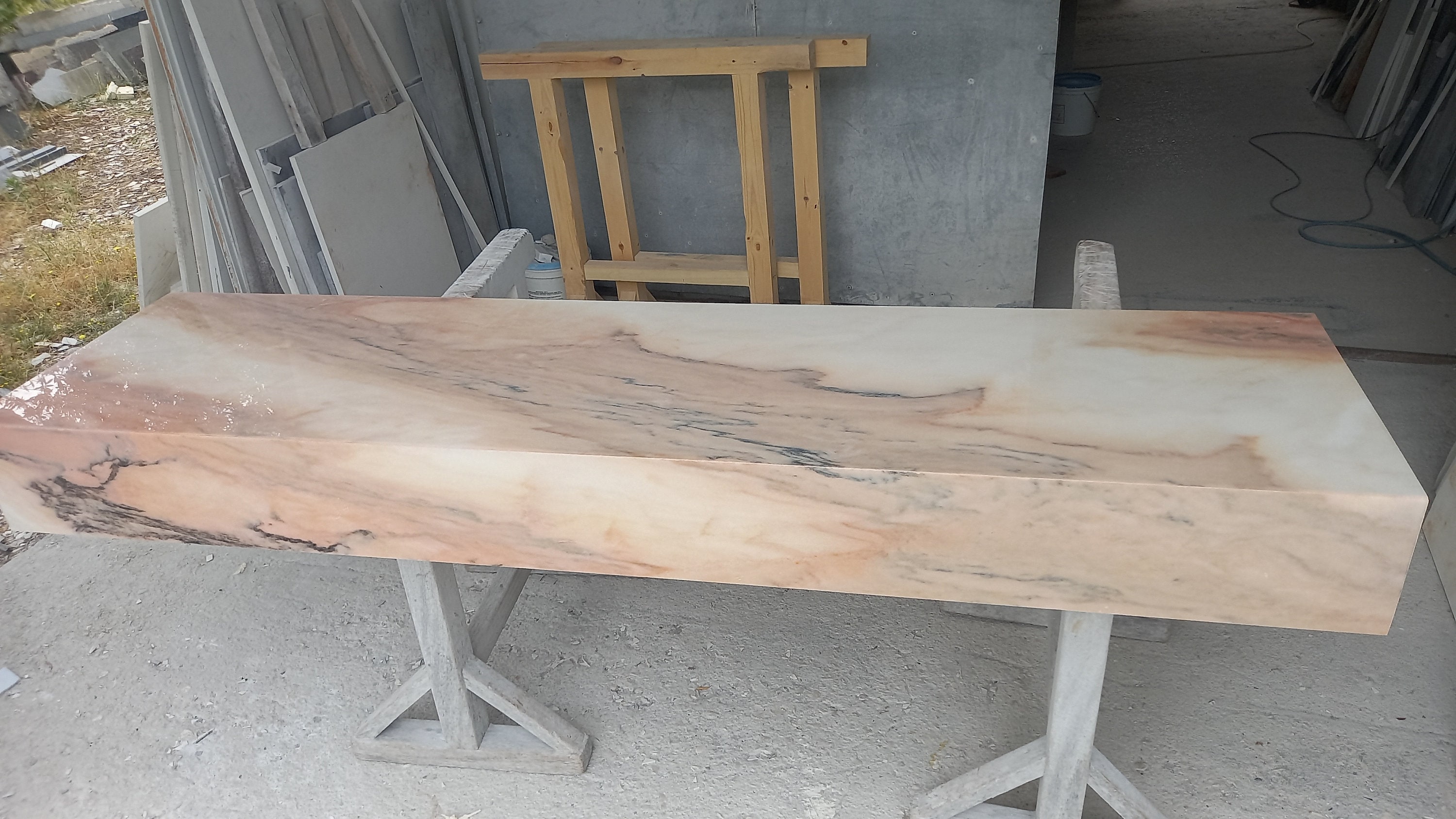 Luxury White Pink Marble Top - Etsy