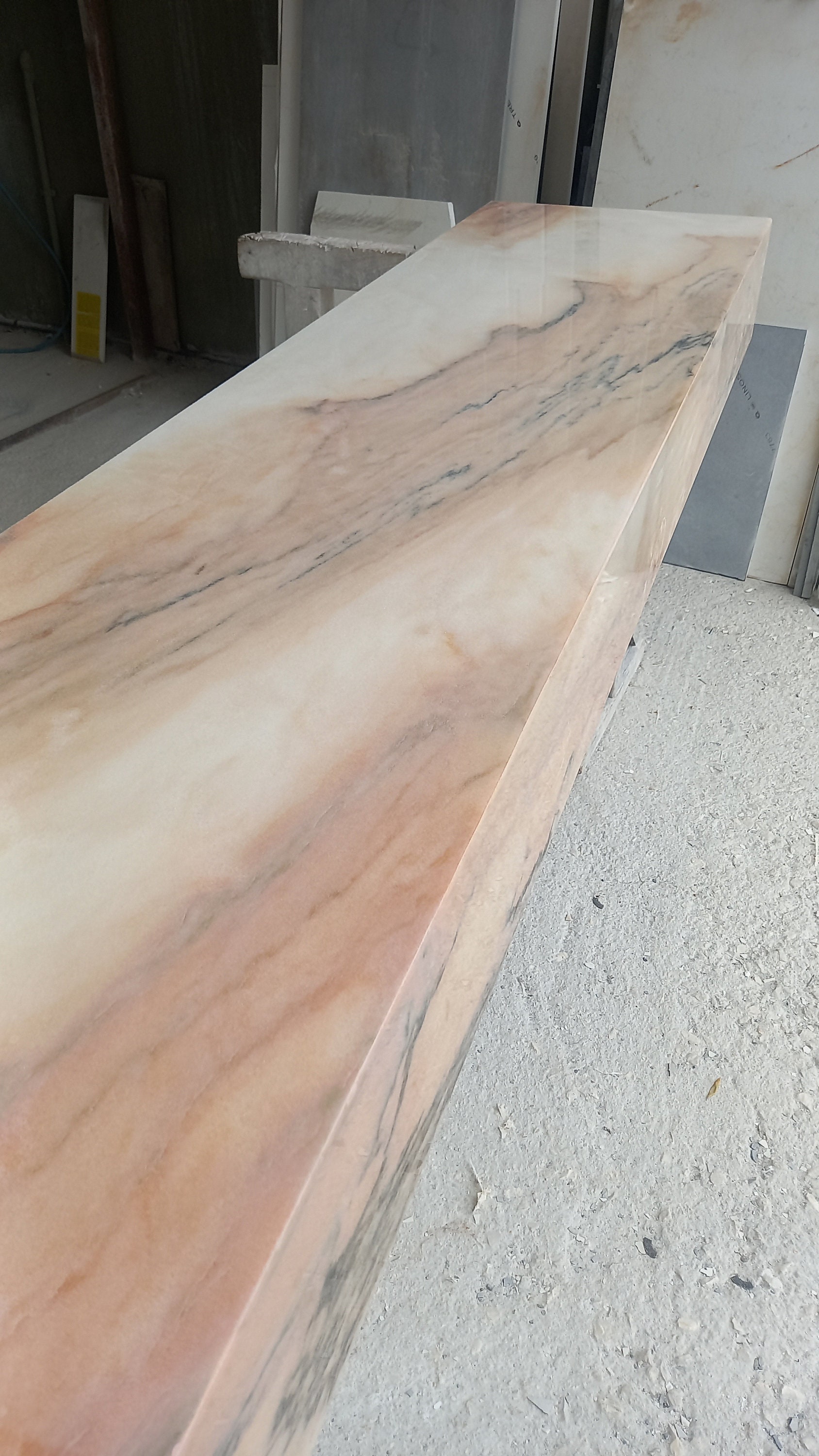 Luxury White Pink Marble Top - Etsy
