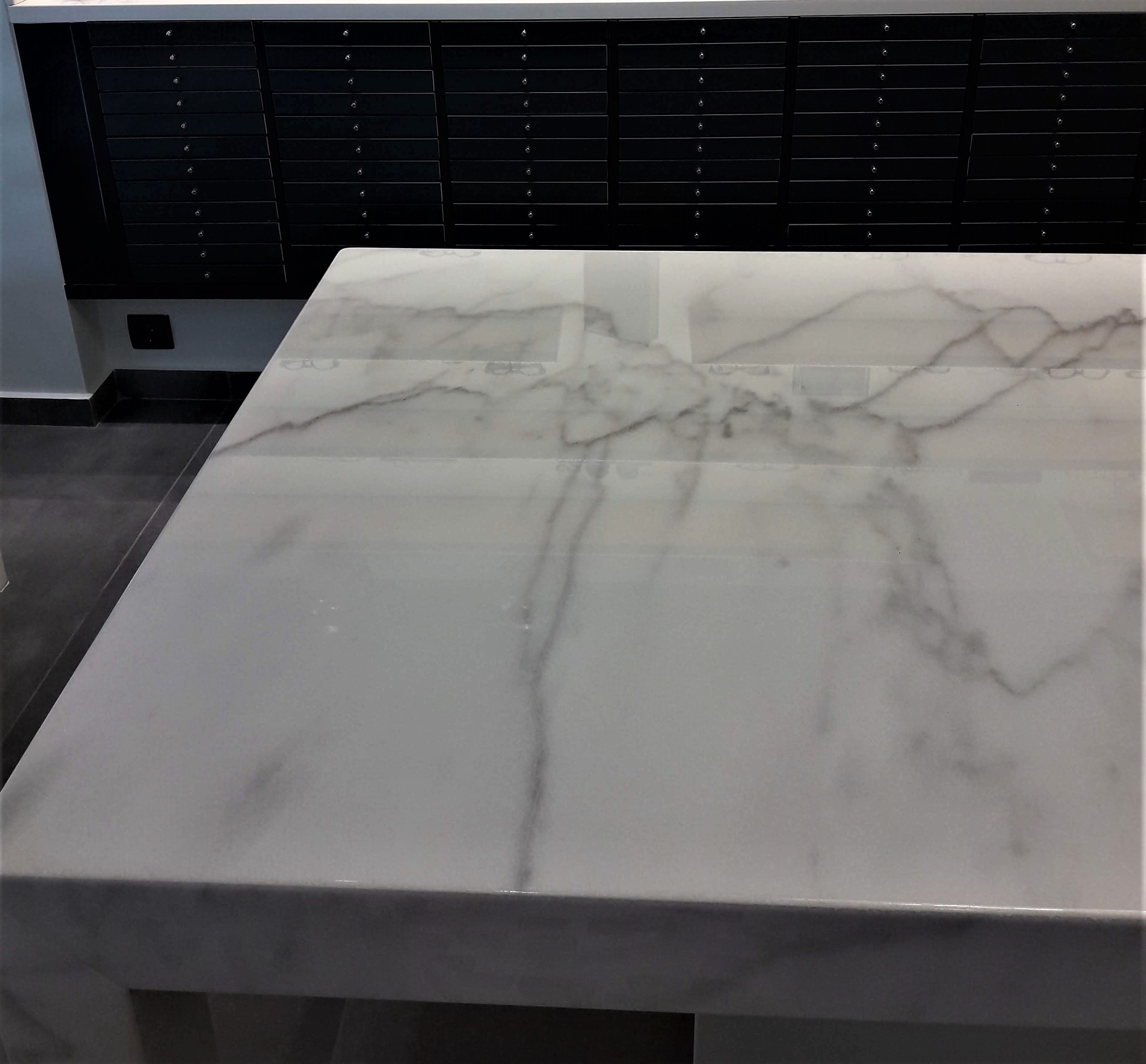 White Marble Dining Table - Etsy