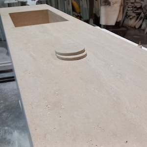 Beige Travertine Countertop - Etsy