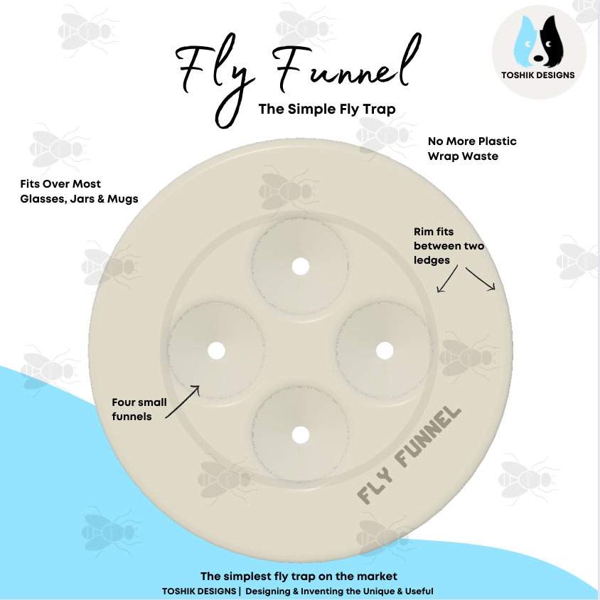 Fly Funnel | Fruit Fly Trap - Etsy