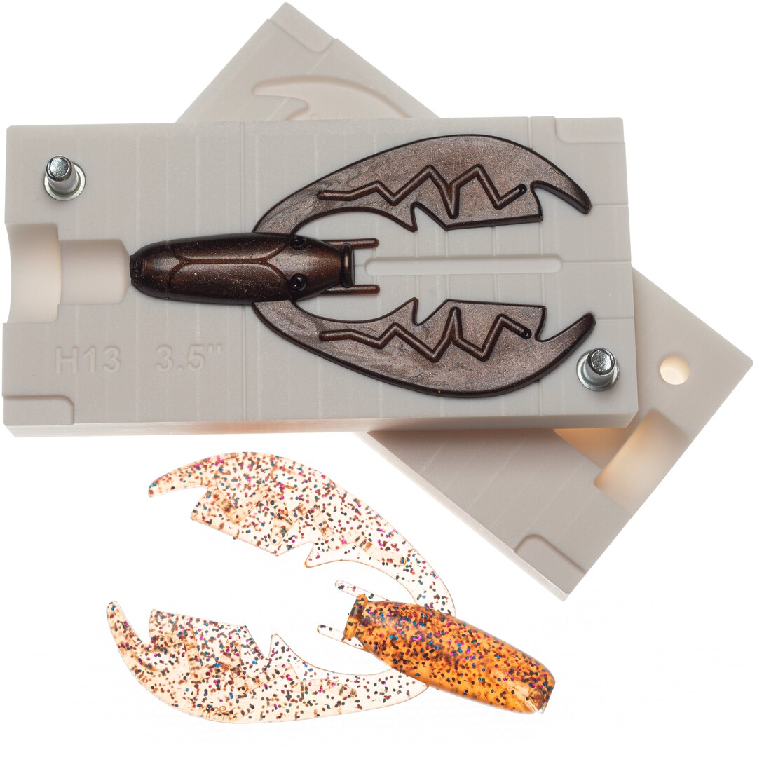 Bait Mold Paca Chunk Soft Plastic DIY Lure 3.5 - Etsy