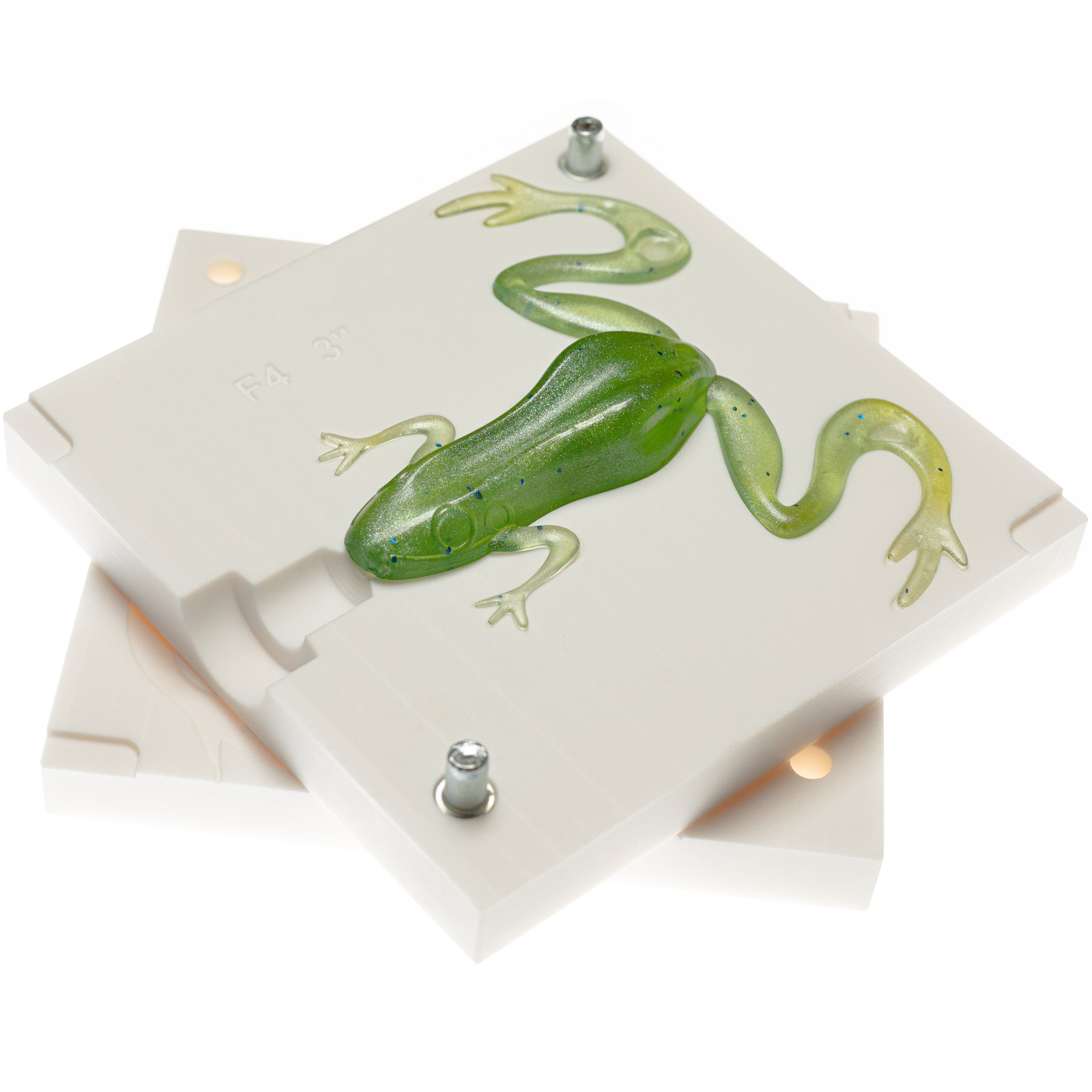 Bait Mold Kicker Frog Toad Soft Plastic DIY Lure - Etsy