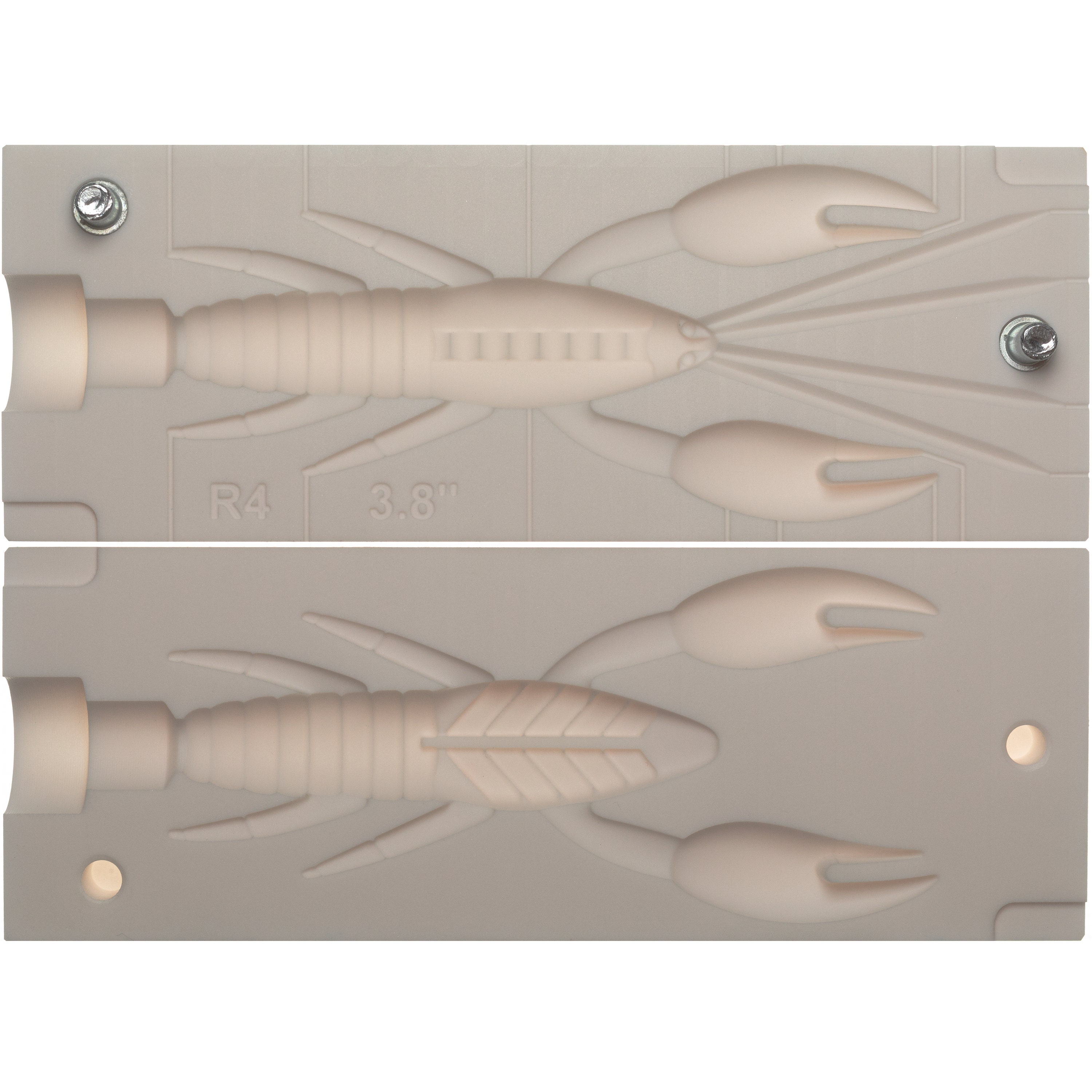 Bait Mold Dolive Craw Soft Plastic DIY Lure 3.8" - Etsy