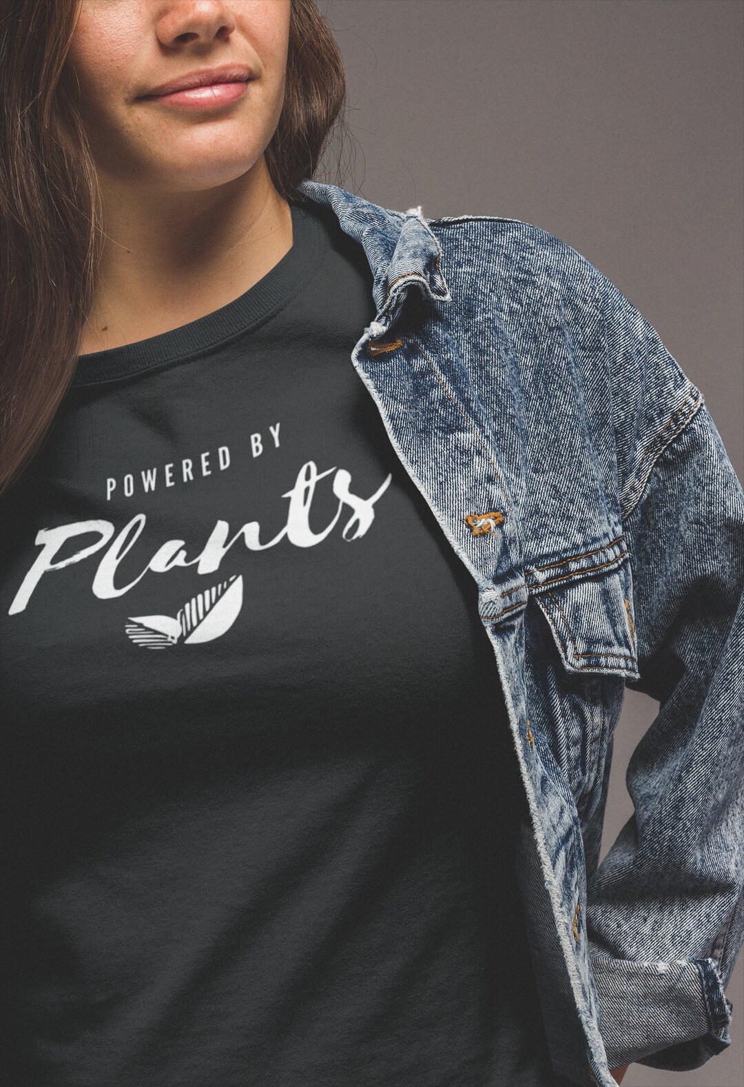 Powered by Plants Shirt Vegan Shirt Vegan T-shirt Vegan Clothing Plant ...