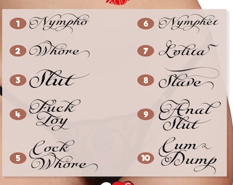 Cum Dump Tattoo - Etsy Ireland