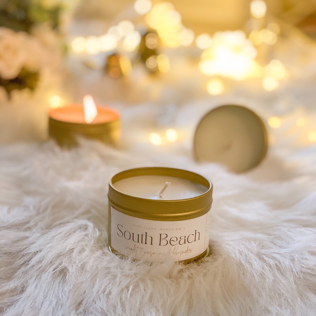 South Beach Candle Scent, Cute Candles, Votive Candles, Coconut Wax ...
