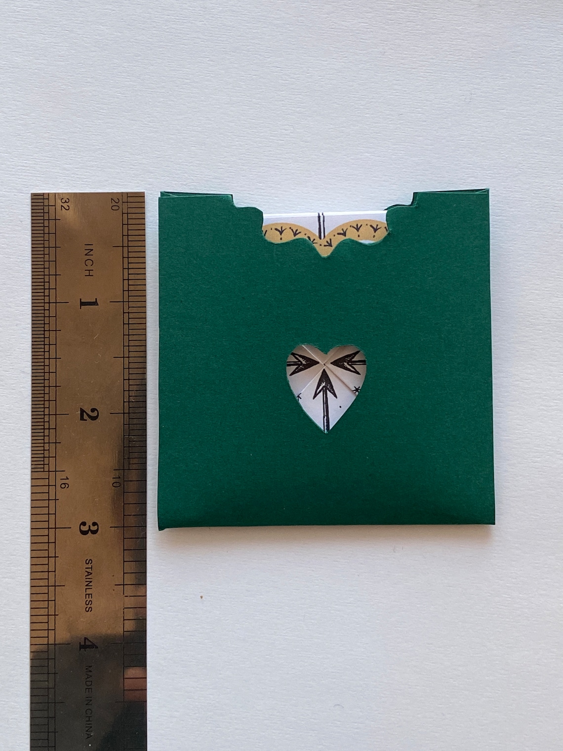 Printable Heart Square Envelope Template X Love Valentine Puzzle Purse ...