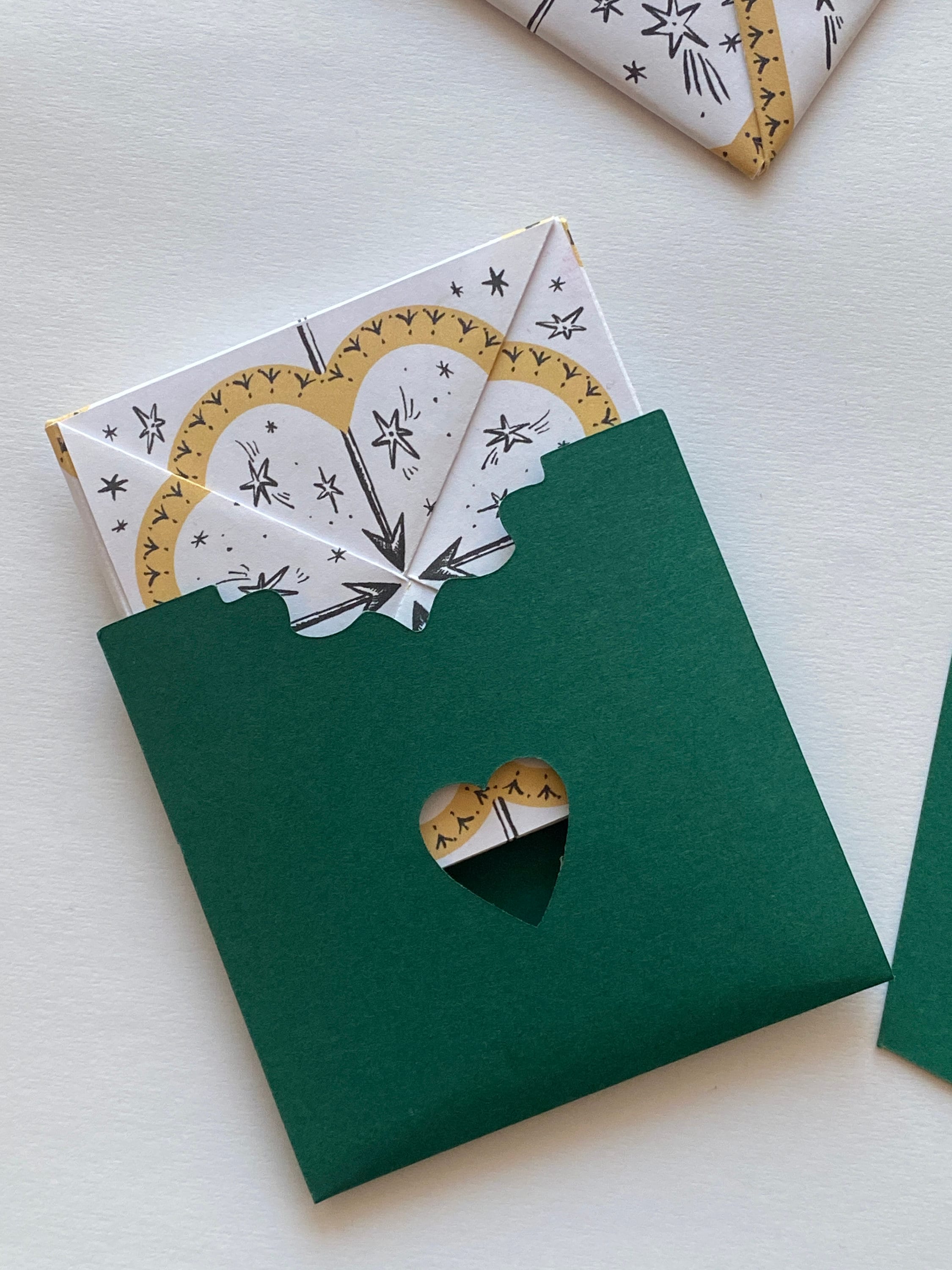 Printable Heart Square Envelope Template X Love Valentine Puzzle Purse ...