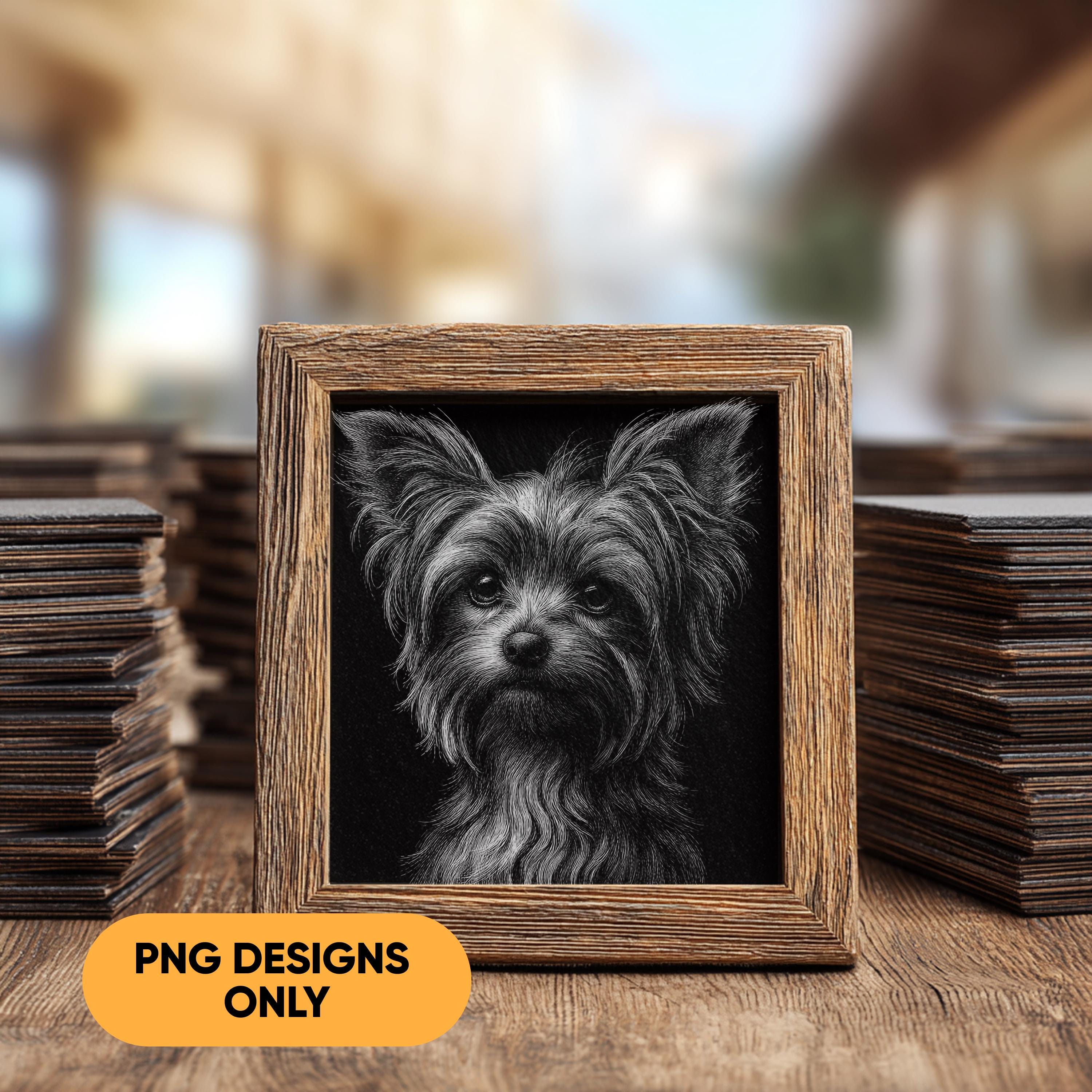Dog Breeds Laser Engraving Bundle, 45 Dog Designs for Slate Coasters ...