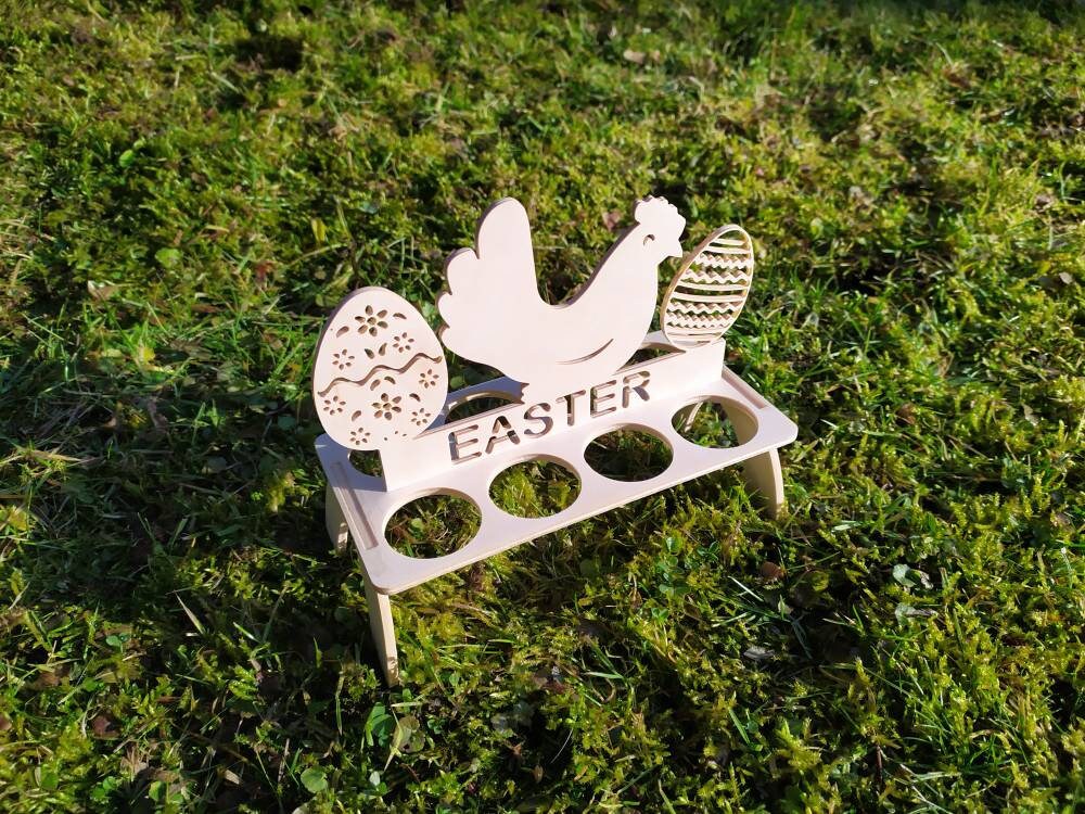 Awesome Wooden Easter Decoration - CNC - Etsy