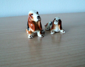 DOG MINIATURE Animals Figurines Figures BEAGLE Fairy Garden Dollhouse ...