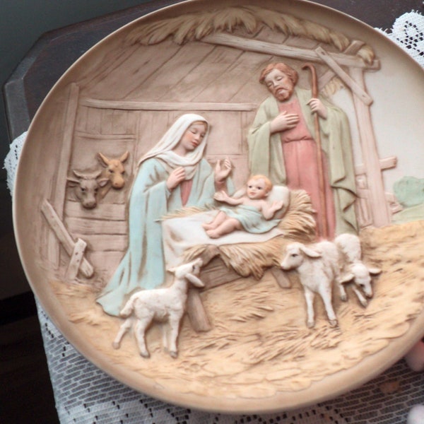 Pottery Nativity Set - Etsy