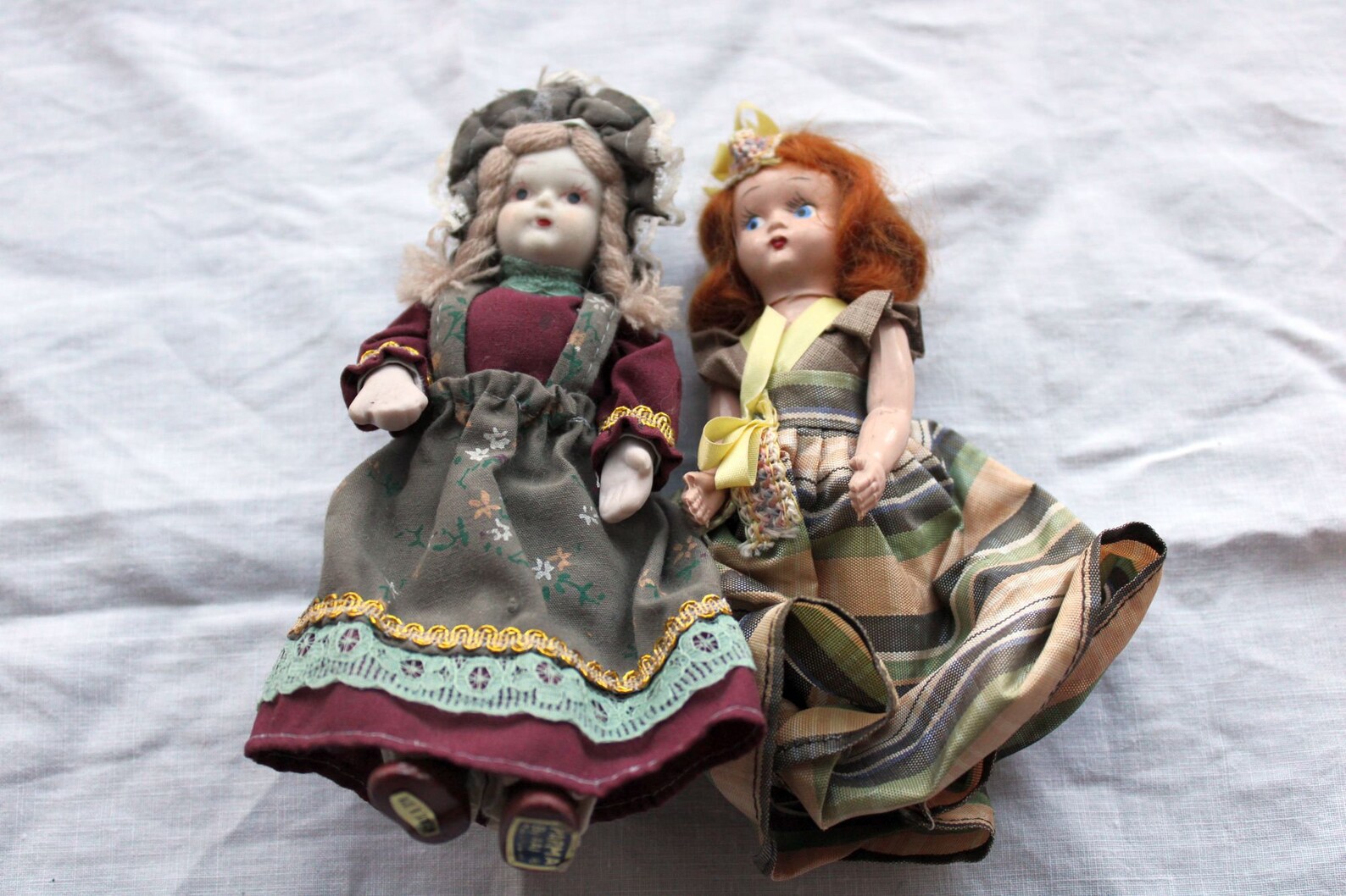 Vintage Dolls (1) Doll by Parma AAI (1) Doll Unmarked - Etsy