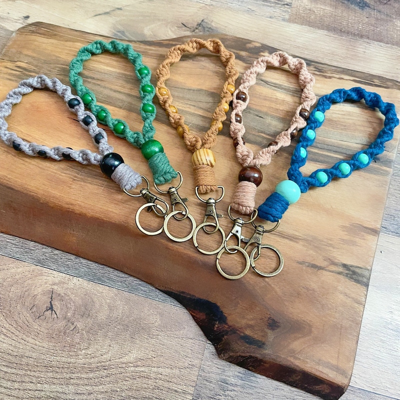 Macrame Key Holder - Etsy