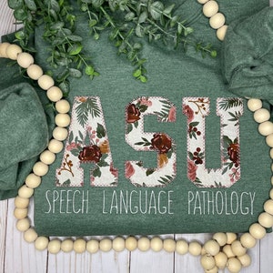 Custom College Initials Mascot Embroidered Sweatshirt, College Pride ...