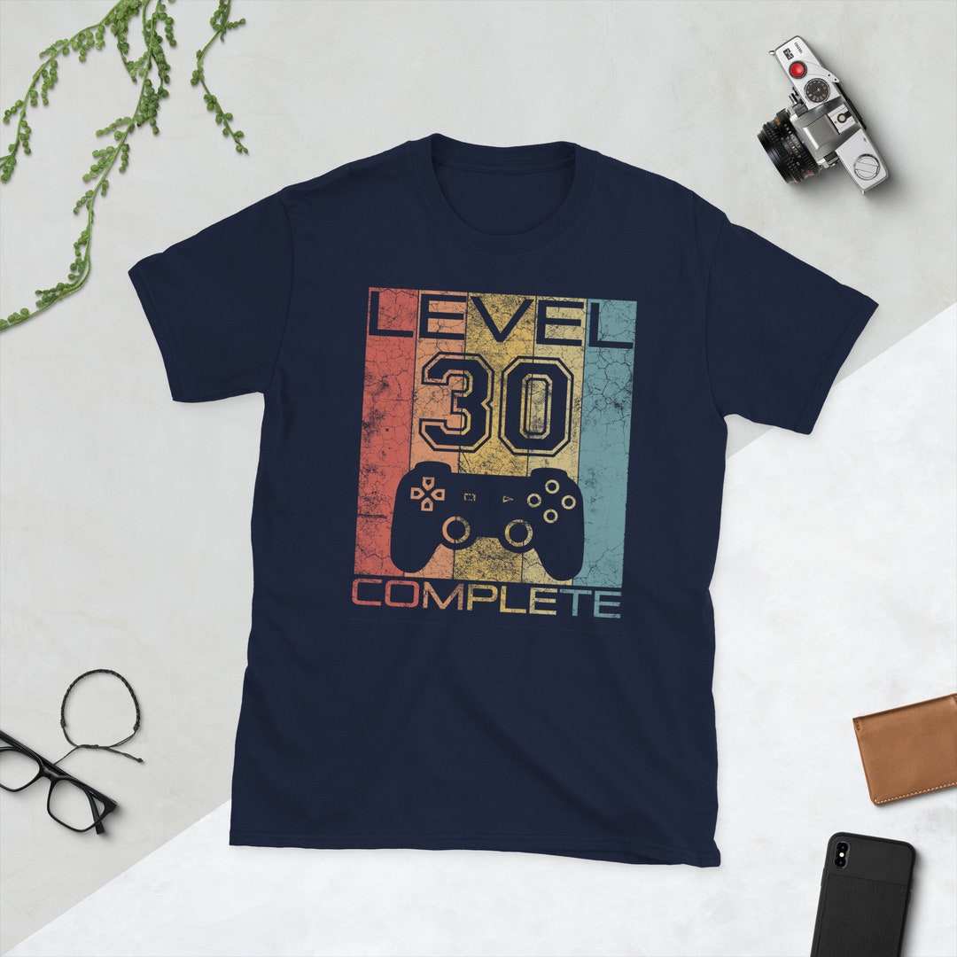 30th Birthday Gamer Level 30 Complete Vintage - Etsy