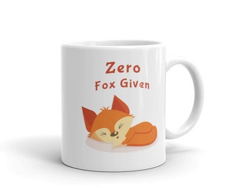 Zero Fox Given Mug | Etsy