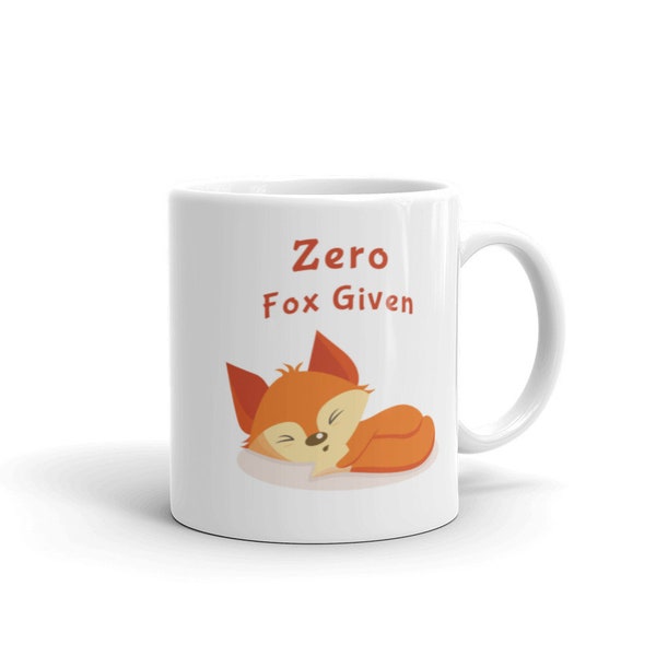 Zero Fox Given Mug - Etsy
