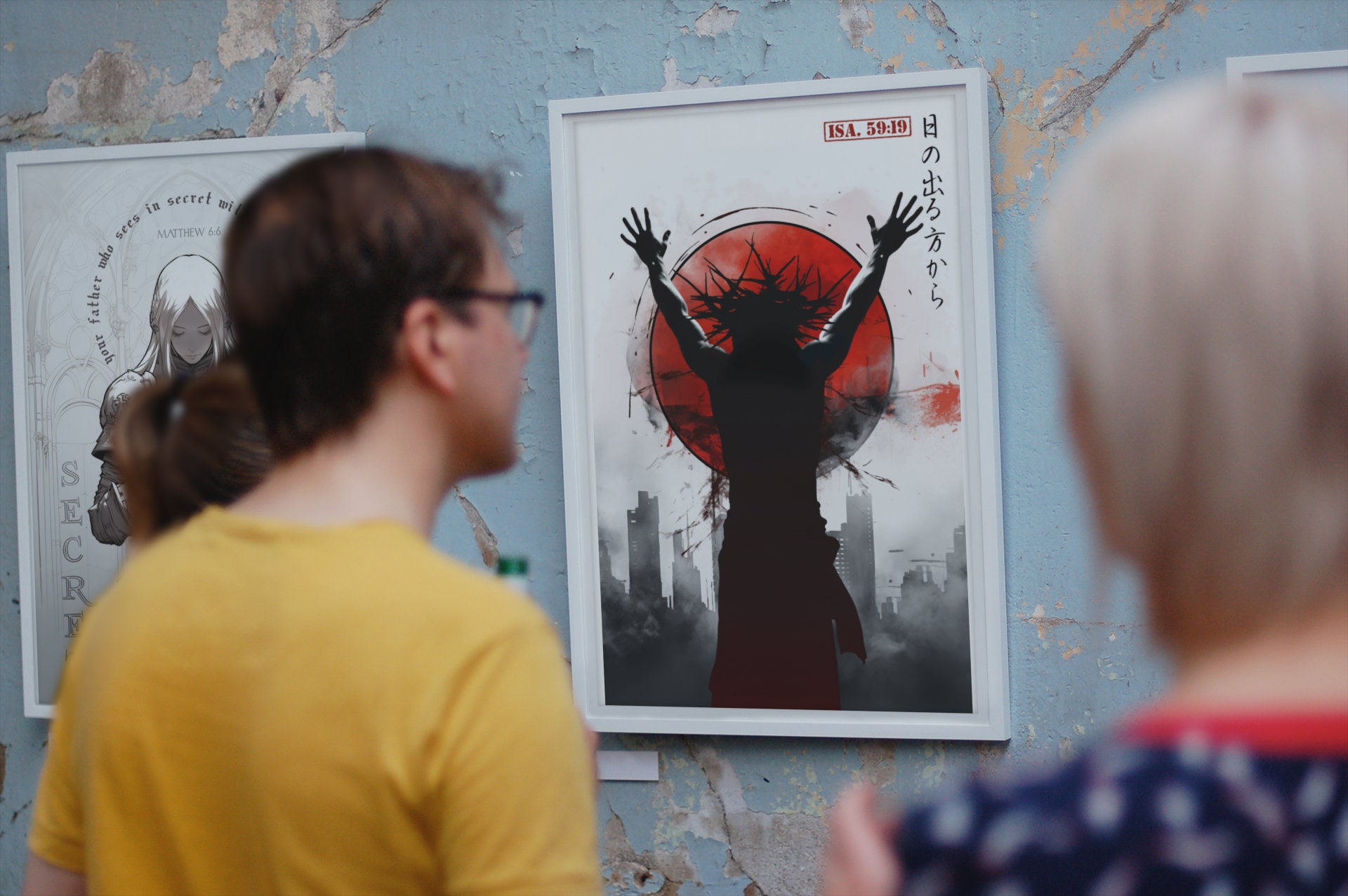 RISING SON Christian Anime DIGITAL Print Christian Aesthetic Anime ...