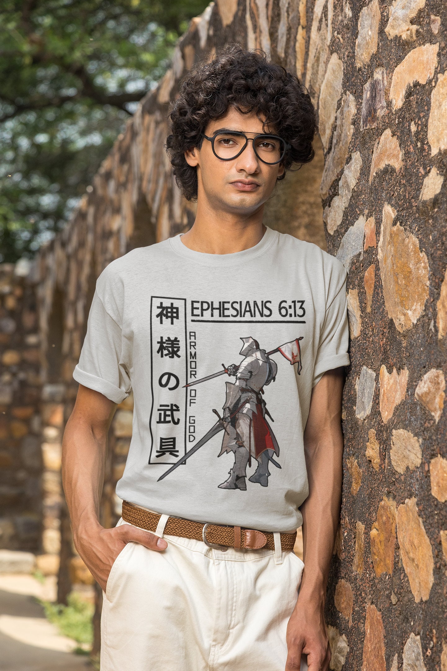Christian Anime T-shirt: Armor of God ("kamisama No Bugu") Medieval ...