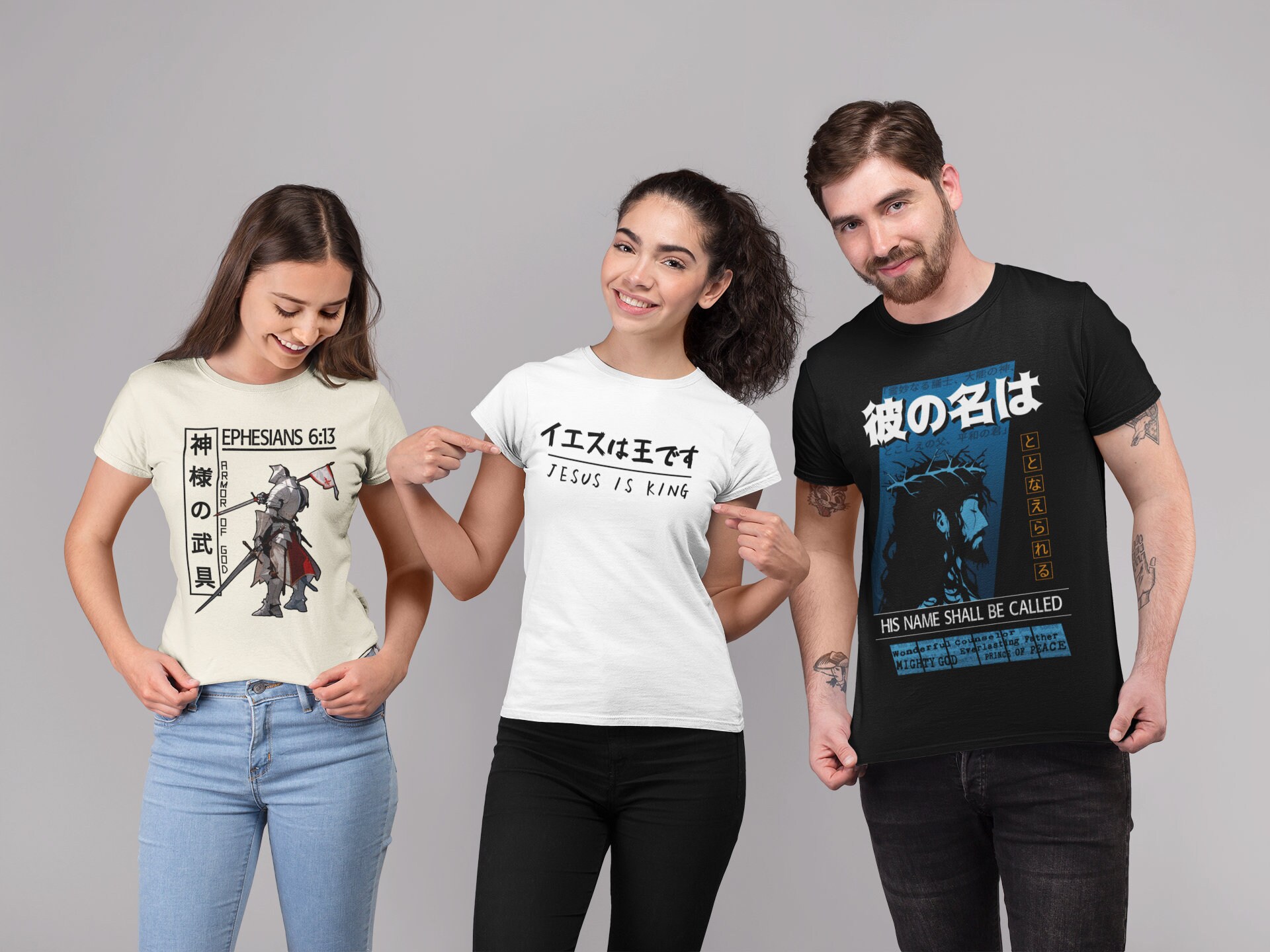 Christian Anime T-shirt: Armor of God ("kamisama No Bugu") Medieval ...