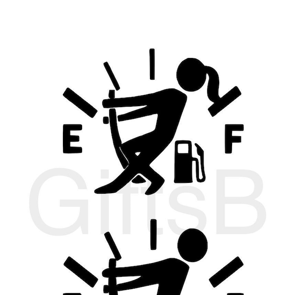 Fuel Cap Sticker - Etsy