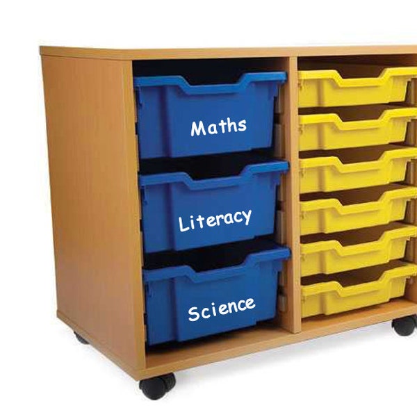 Classroom Tray Label - Etsy UK