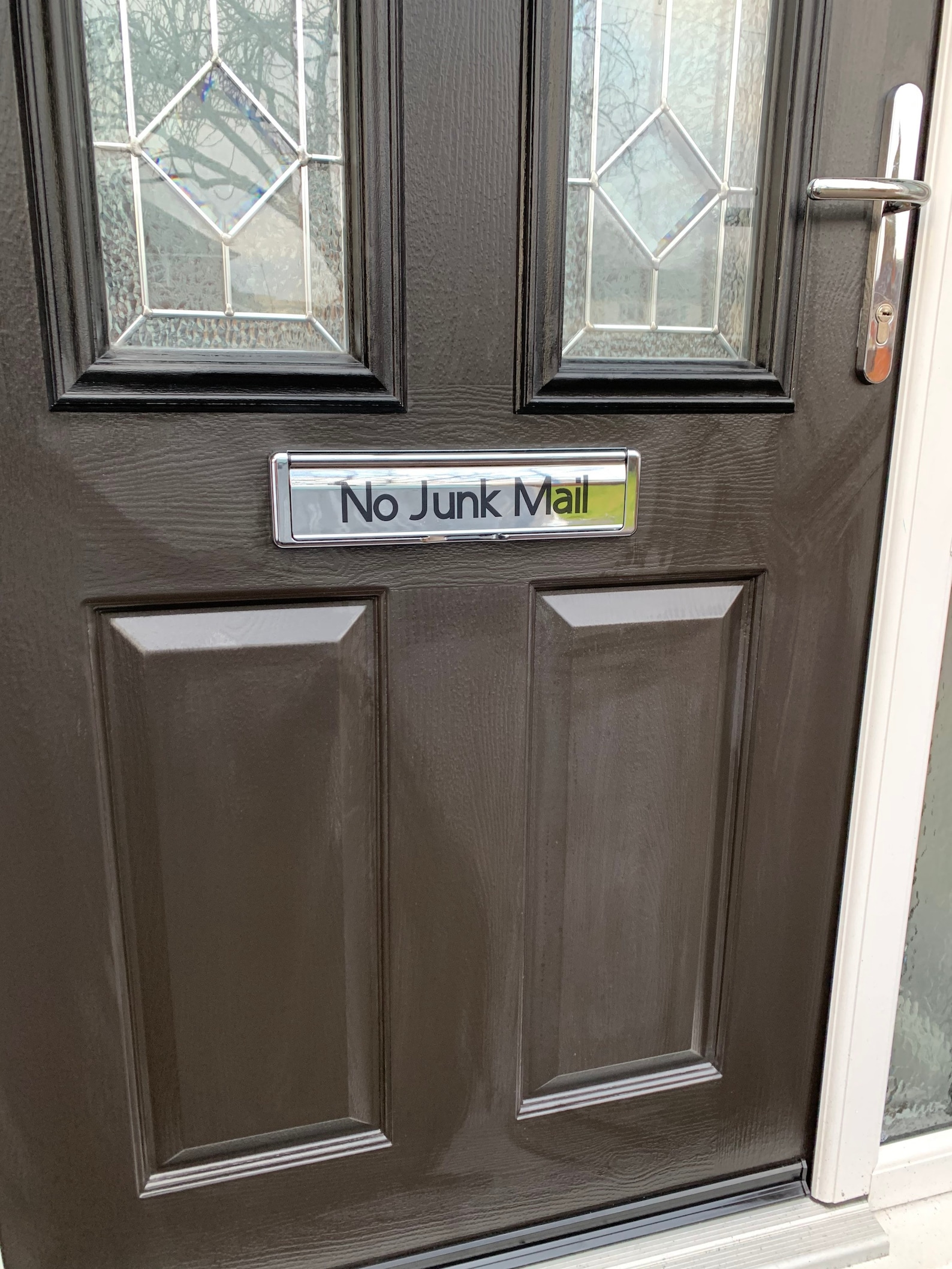 No Junk Mail Letter Box Labels Letter Box Sticker Welcome - Etsy