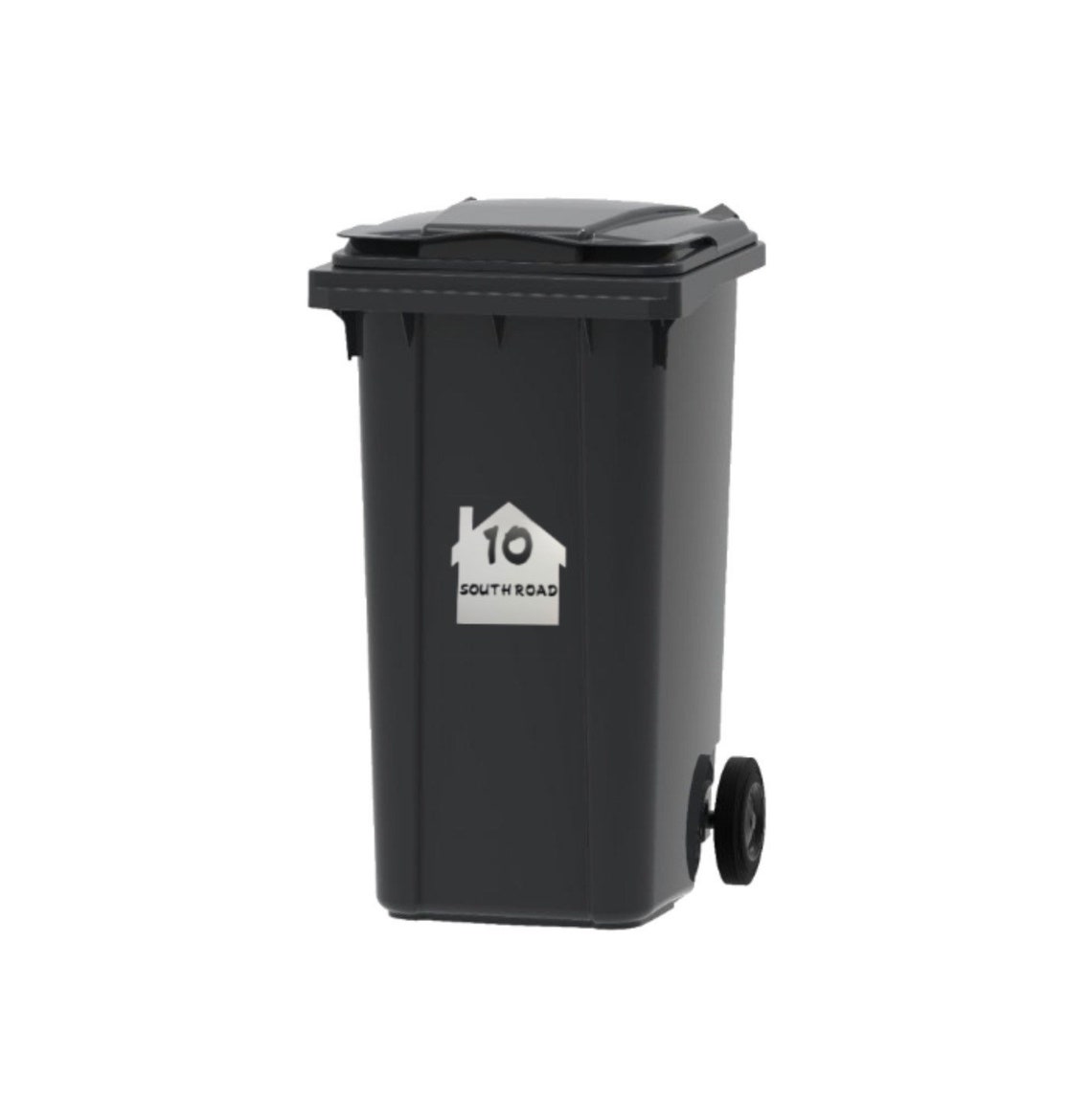 Pack of 3 Wheelie Bin Stickers - Personalised Wheelie Bin Labels ...