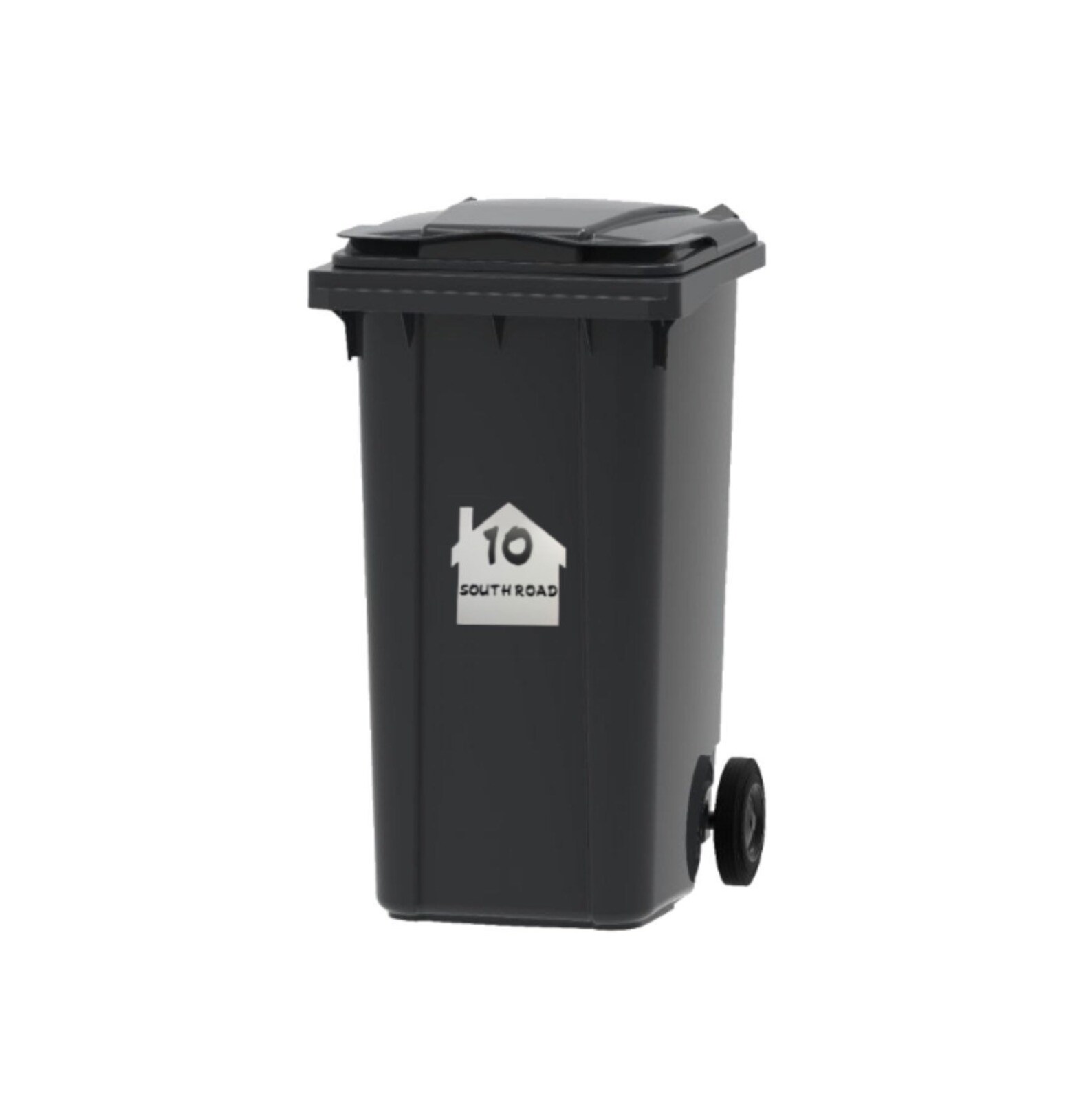 Pack of 3 Wheelie Bin Stickers - Personalised Wheelie Bin Labels ...