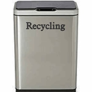 Bin Labels for Rubbish, Recycling, Waste, Recycling Bin Labels, Waste ...