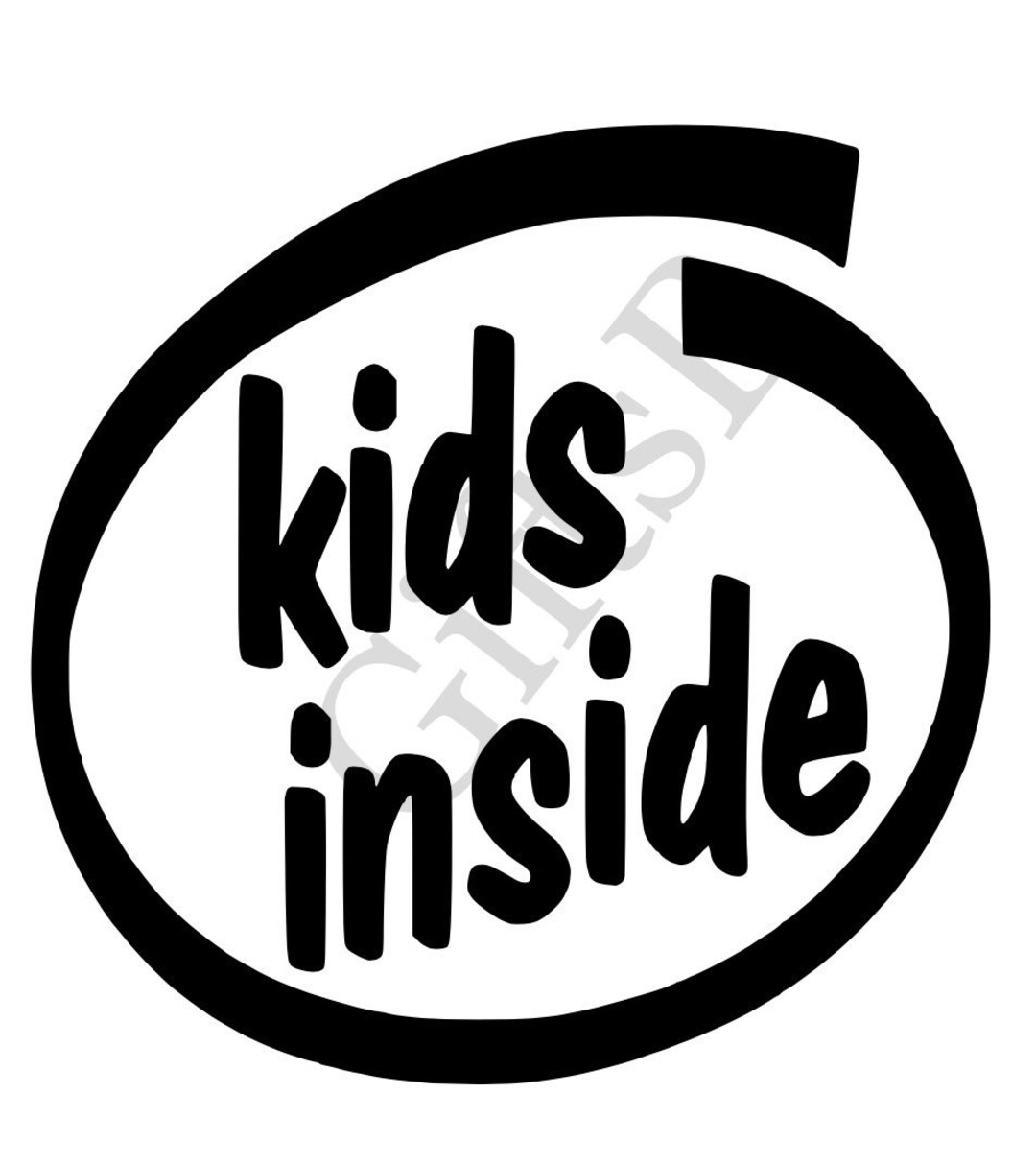 Kids on Board -car Sign - Car Decal - Car Stickers - Baby on Board ...