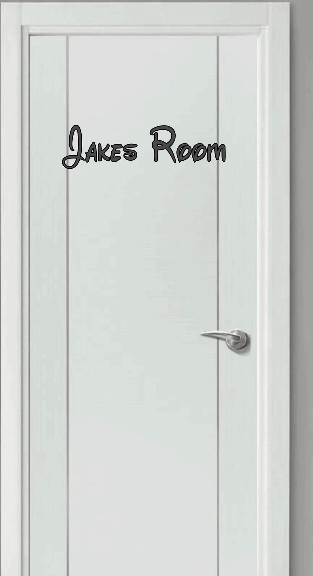 Personalised Door Label - Sticker Name Sticker - Name for Door ...