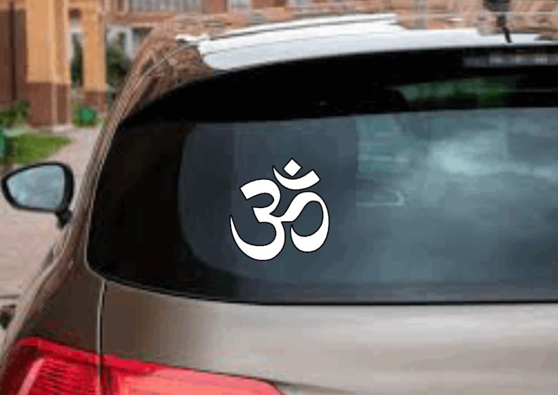 Hindu Symbol Hinduism Symbol Window Sticker Car Decal - Etsy UK