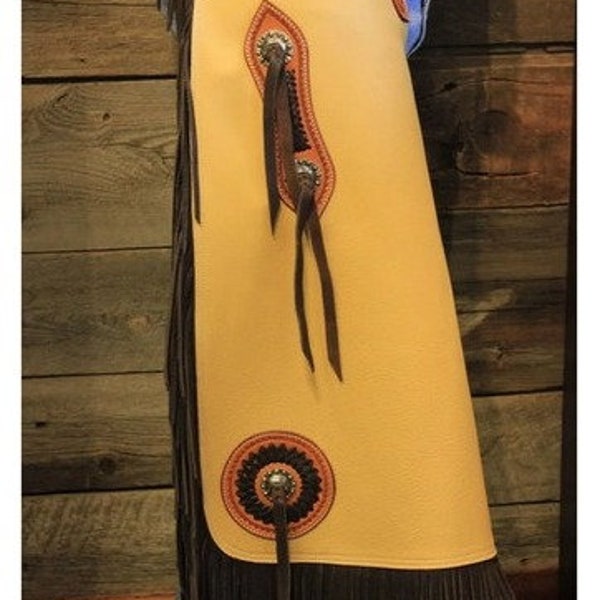 Tooled Chap Yoke - Etsy